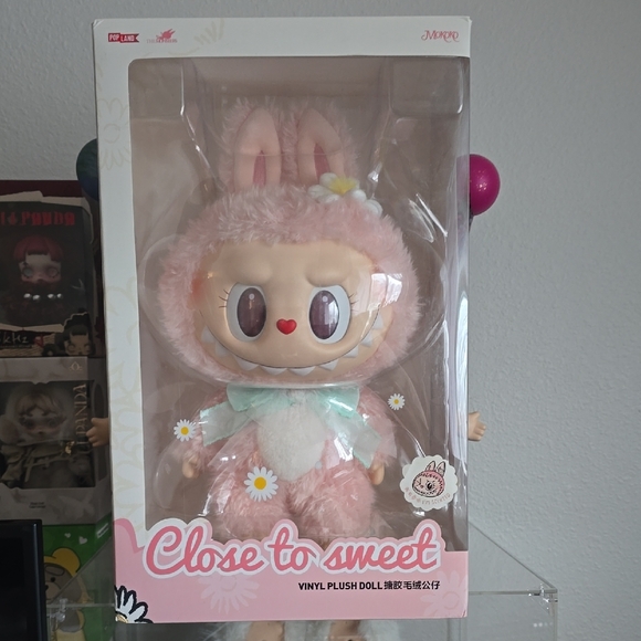 POP MART | Toys | Popland Exclusive Mokoko Close To Sweet Vinyl Plush ...